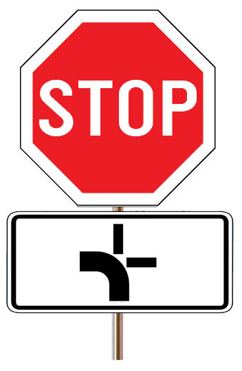 Stop tábla - stop tábla szabályok naprakészen - Kresz abc